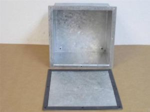Cross Brothers,Inc. Galvanized 12X12X8 Gasketed Screw Cover Junction ...