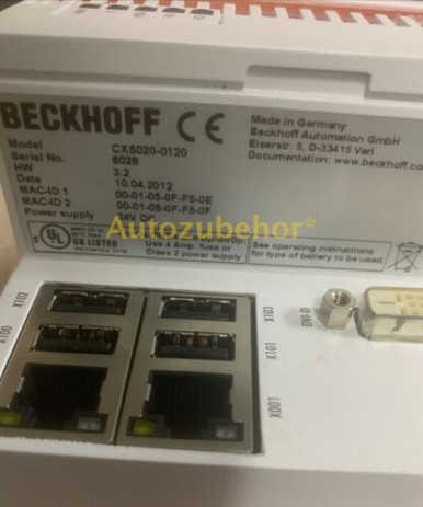 Cx5020-0120 Used Module - SPW Industrial