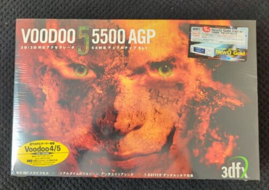 3Dfx Voodoo 5 5500 Agp New Sealed In Box - SPW Industrial