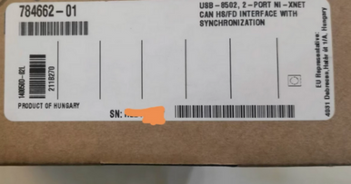 New Ni Usb 8502 2-Port 784662-01 - SPW Industrial