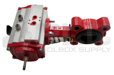 New Bray 930832-11310532 Pneumatic Actuator W/Bray 31 2" Butterfly ...