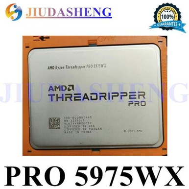 Amd Ryzen Threadripper Pro 5975Wx Cpu 32-Core 3.6Ghz Swrx8 Processor ...