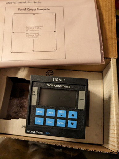 Gf Signet 3-9010.111 Intelek-Pro Flow Monitor 110V-Ac Controller ...