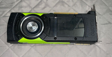 Tesla Nvidia Quadro M6000 12Gb 3072 Cuda Cores Gddr5 Graphics Card ...
