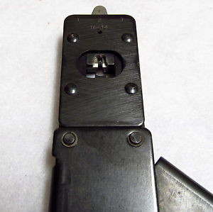Tyco Amp Certi Crimp Universal Mate-N-Lok Crimper Tool 14 16 Awg Molex ...
