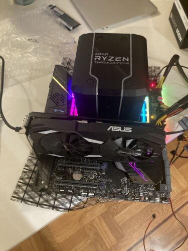 Asus Rog Zenith Extreme Motherboard + Ryzen Threadripper 1950X W/Cooler ...