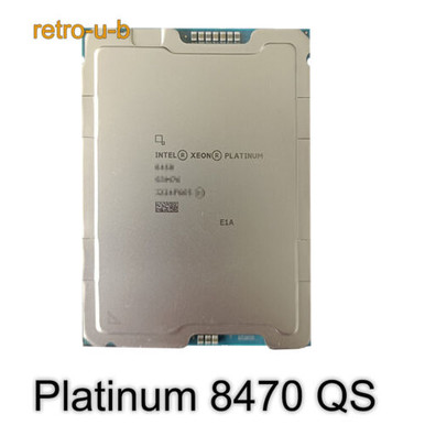 Intel Xeon Platinum 8470 Qs Srm7M 2.0Ghz Lga4677 52C/104T Cpu ...