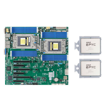 Supermicro H12Dsi-N6 Motherborad +2X Amd Milan Epyc 7R13 Cpu 2.65-3.7Ghz 48-Core- - SPW Industrial