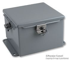 Hoffman Enclosures A606Chnf Enclosure, Junction Box, Steel, Gray - SPW ...