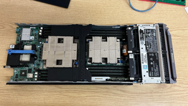 Dell Poweredge M640 Blade 2X 10 Core Silver 4114 2.2Ghz 128Gb Ram No ...