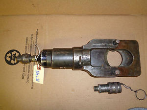 Brock Portable Hydraulic Hand-Held Cable Cutter Cutting Tool Head In ...