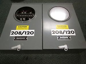 Superior Switchgear 2 Position Meter Socket 001Y5668 3Ph 120V Used ...
