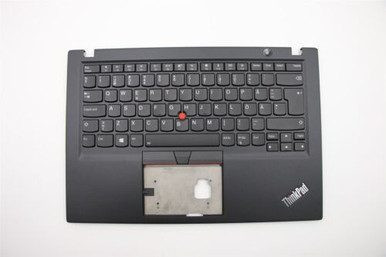 Lenovo Thinkpad T490S Keyboard Handrest Swedish Finnish Cover Black ...
