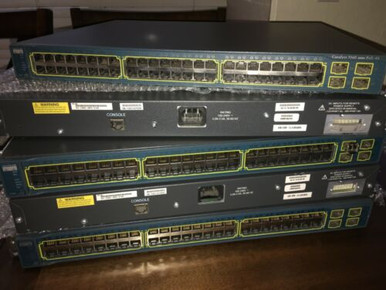 Cisco Catalyst 3560 Poe-48 Ethernet Network Switch Ws-C3560-48Ps-S V04 ...