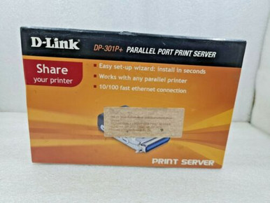 D Link Dp-301P+ Parallel Port Fast Ethernet Print Server - SPW Industrial