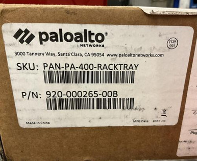 Palo Alto Networks Pan-Pa-400-Racktray - SPW Industrial