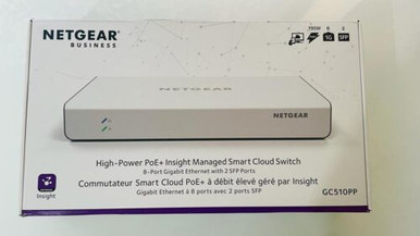 Netgear Gc510Pp-100Nas Alta Potencia Poe+ Insight Gestionado Smart ...