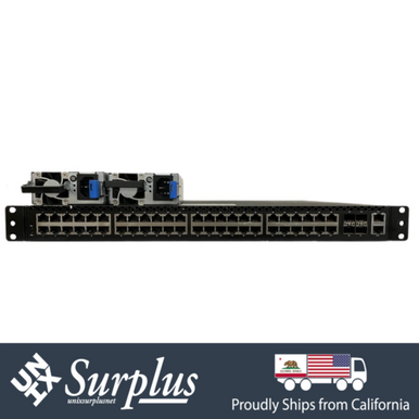 Quantamesh T1048-Lb9 48 Port 1G Rj45 Switch Front-Back 2Xpsu W/Ears ...