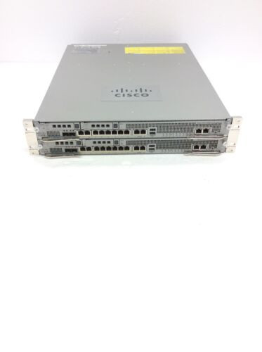 Cisco Asa 5585-X Firewall Chassis With 2X Ssp-10 Modules / 1200W Dual ...