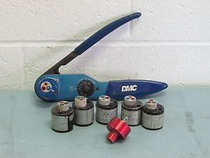 Daniels Dmc M22520/01 Af8 Crimper Crimping Tool W/ 7 Turret Positioners ...