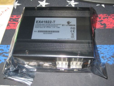 Etherwan Ex41922-T Hardened Unmanaged 2-Port Gigabit Poe + 2-Port Sfp Ethernet - SPW Industrial