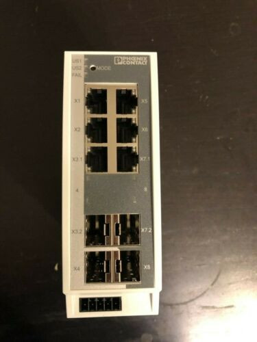 Phoenix Contact Industrial Ethernet Switch 2204-2Tc-2Sfx Managed Switch ...