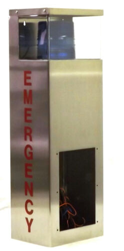 New Talk-A-Phone Etp-Wm/E24 Economy Wall Mount Emergency Phone Security ...