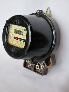 Vintage Rare 1975 Russian Ussr Soviet Bakelite Electric Watthour Meter ...