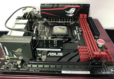 Asus Rog Maximus Vii Impact Z97 Lga1150 Intel Mini Itx Motherboard ...