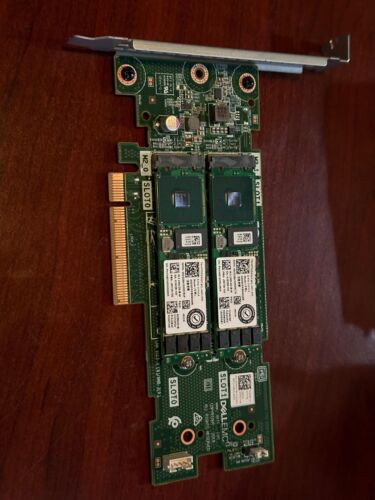 Dell P/N: 7Hyy4 Boss Boot Optimized Ssd Adapter W/ 2X 480Gb 7Fxc3 ...