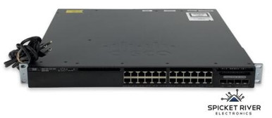 Cisco Catalyst 3650 Series Ws-C3650-24Td-E V03 24-Port Gigabit Network ...