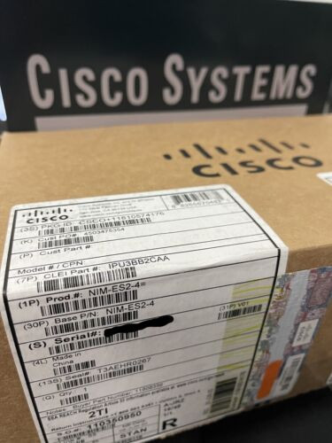 Cisco Nim-Es2-4 Isr 4000 Series 4X Gigabit Ethernet Rj-45 Router Module ...