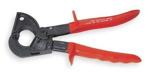 Klein Tools 63060 Ratchet Cable Cutter, 10, Shear Cut - SPW Industrial