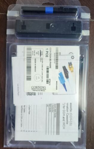 Corning 24 Fiber Cch Pigtailed Splice Cassette (Cch-Cs24-B3-P00Re ...