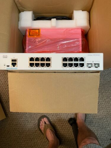 Cisco C1000-16T-E-2G-L - 16 Ports Fully Managed Ethernet Switches (2 ...