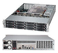 Supermicro Superchassis 826Bac4-R1K23Lpb - Rack - Server - Black - Atx ...