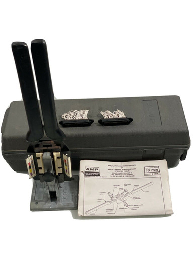Amp Mi-1 Amphenol Butterfly Champ 50 Pin Crimper Crimp Tool 229378-1 ...
