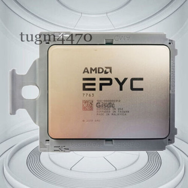 Amd Epyc 7763 64 Core 128 Threads 2.45Ghz 280W Up To3.5Ghz Cpu ...