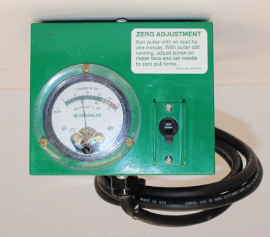 Greenlee 37179 Force Gauge Ammeter For Super Tugger Cable Puller 6001 ...