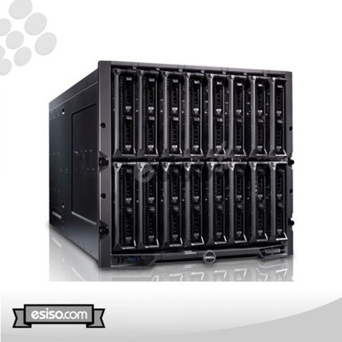 Dell Poweredge M1000E 16 Slot Blade Server Chassis W/ 9X Fans 6X Ps No ...