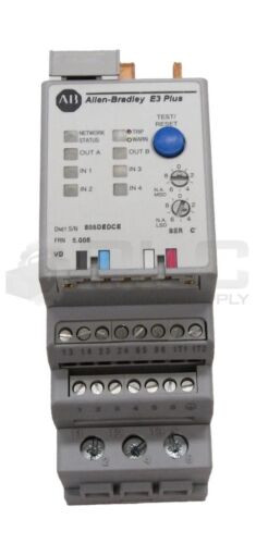 Allen Bradley 193-Ec2Cd /C E3 Plus Solid State Overload Relay 5-25A ...