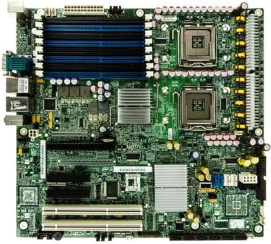 Intel Motherboard S5000Xvn / Xsl E11030-103 2Xsocket Lga771 8Xddr2 Sata ...