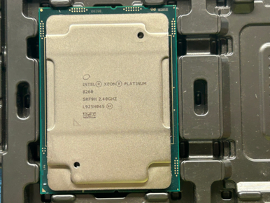Intel Xeon Platinum 8260 Srf9H 24-Core 35.75M 2.40Ghz - SPW Industrial