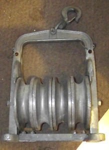 Sherman & Reilly 4 Block Pulling Sheave W/ Strain Plate - SPW Industrial