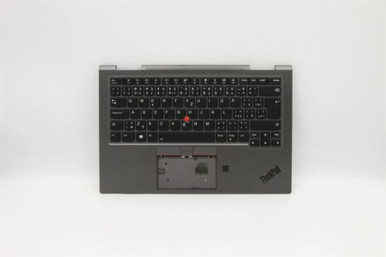 Lenovo Yoga X1 4Th Gen Palmrest Touchpad Cover Keyboard Czech Grey ...
