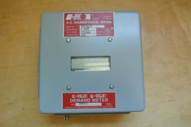E-Mon D-Mon Kwh Watt Hour Meter 4-Wire 480100-D 277/480 100 Amps