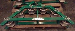 Greenlee 637 24 Radius Cable Sheaves Great Item - SPW Industrial