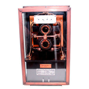 Antique Thomson Watt Hour General Electric Voltage Amp Meter Early ...