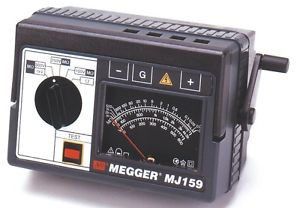 Megger 210170, Hand-Crank Analog Major Megger Insulation Tester - SPW ...