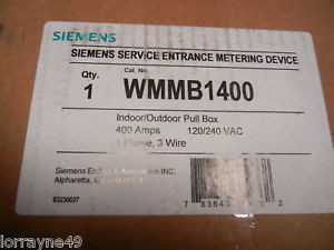 Siemens Wmmb1400 400Amp Indoor Outdoor Pull Box 120/240 - SPW Industrial
